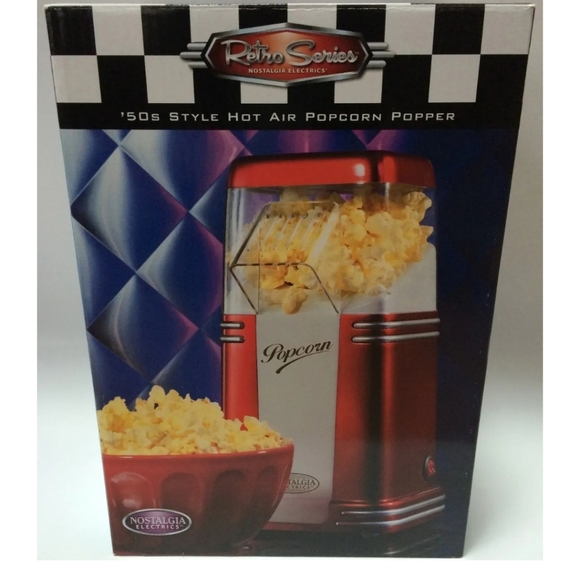 Nostalgia | Kitchen | Nostalgia Retro Series 5s Style Hot Air Popcorn ...